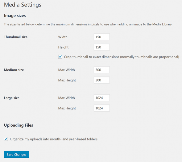 How to change default image size? - Adveits Store